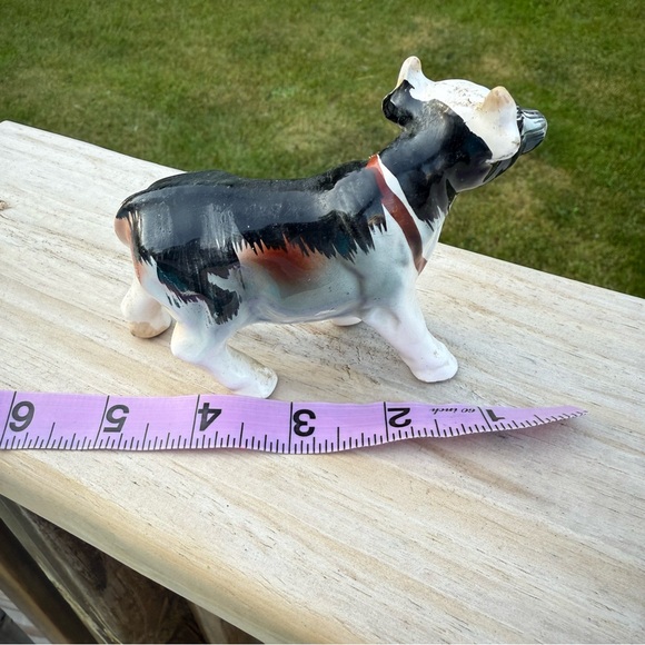 Accents | Vintage Japan Porcelain Cow Black Brown White Farm Rare ...